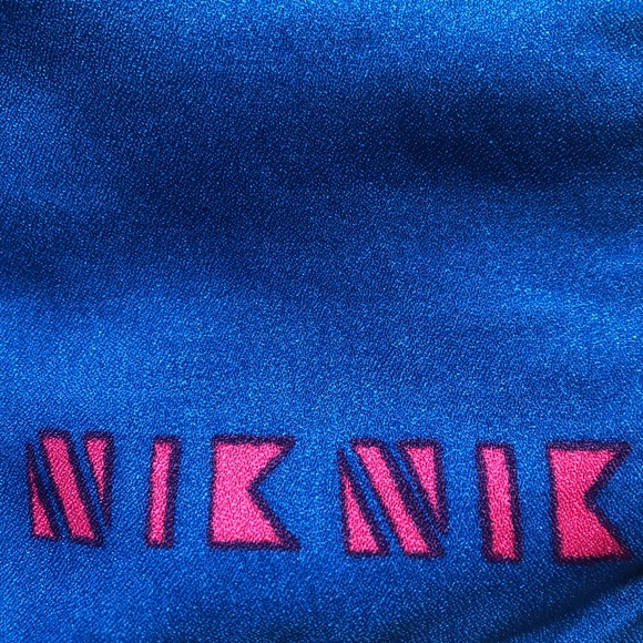 nik nik | Accessories | Vintage Nik Nik Blue Pink White Italy Square ...